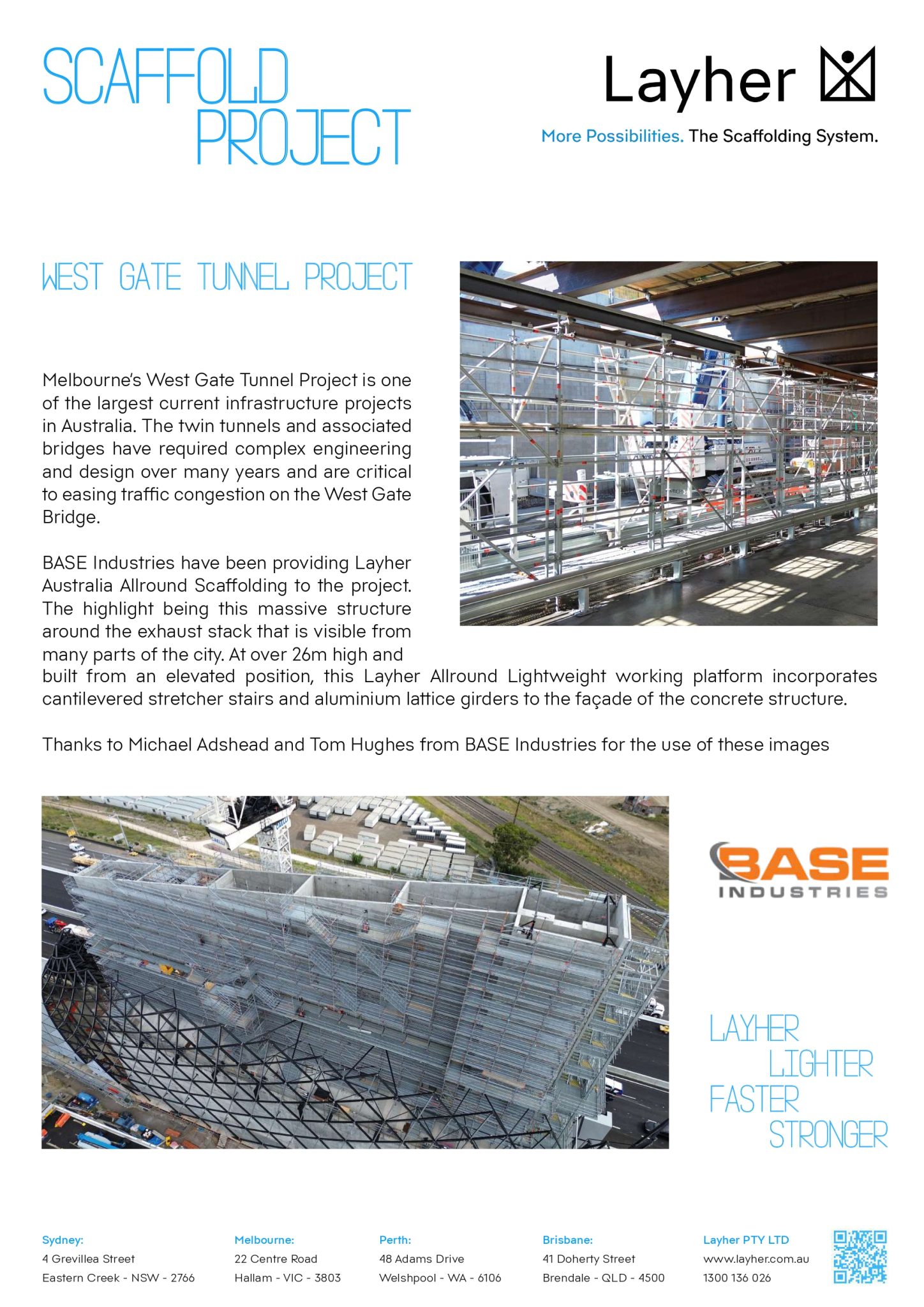 Layher's Scaffold Projects