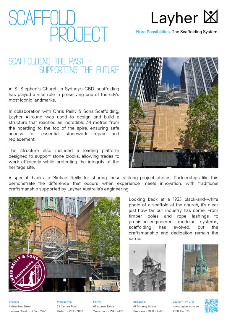 Layher's Scaffold Projects