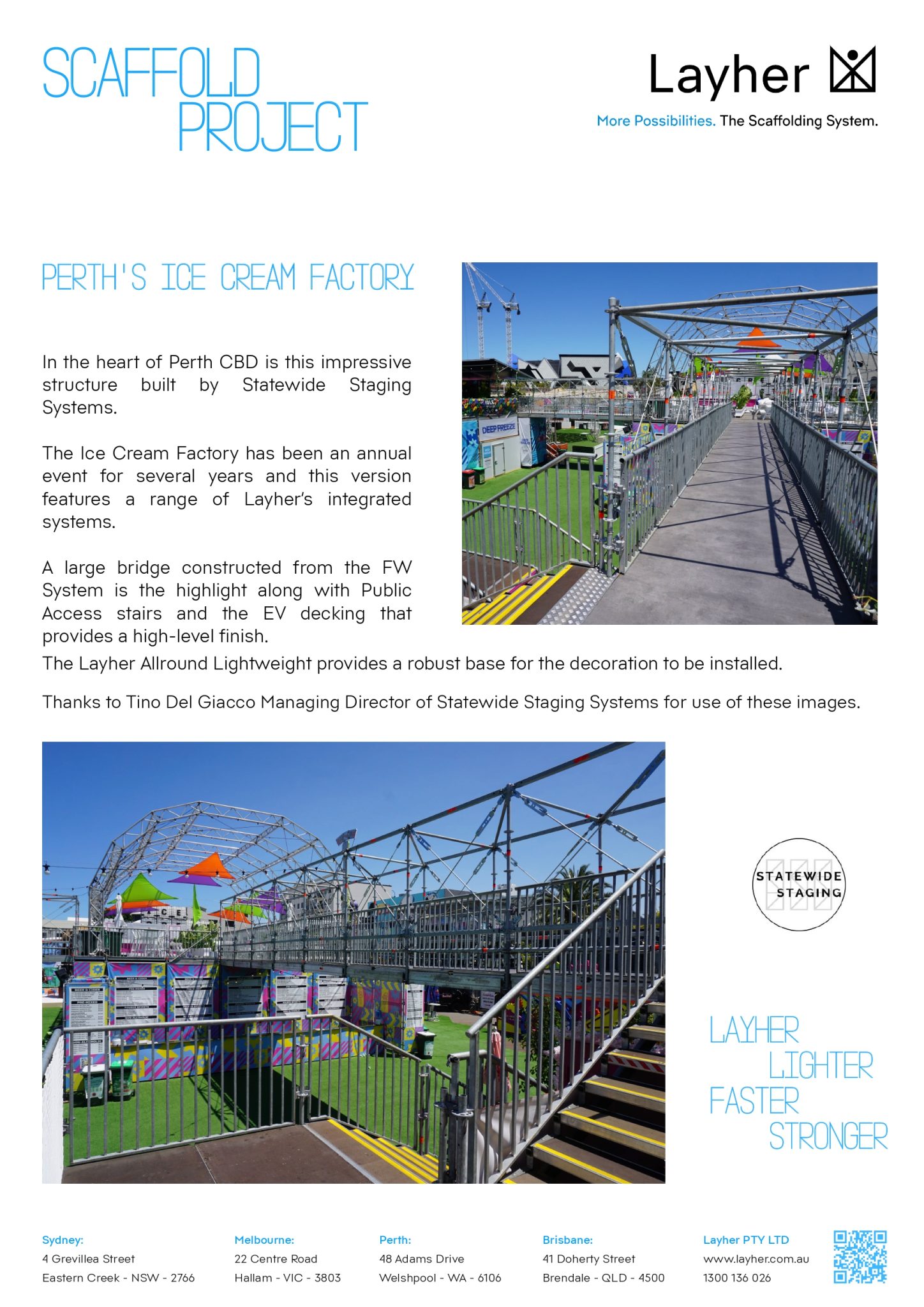 Layher's Scaffold Projects